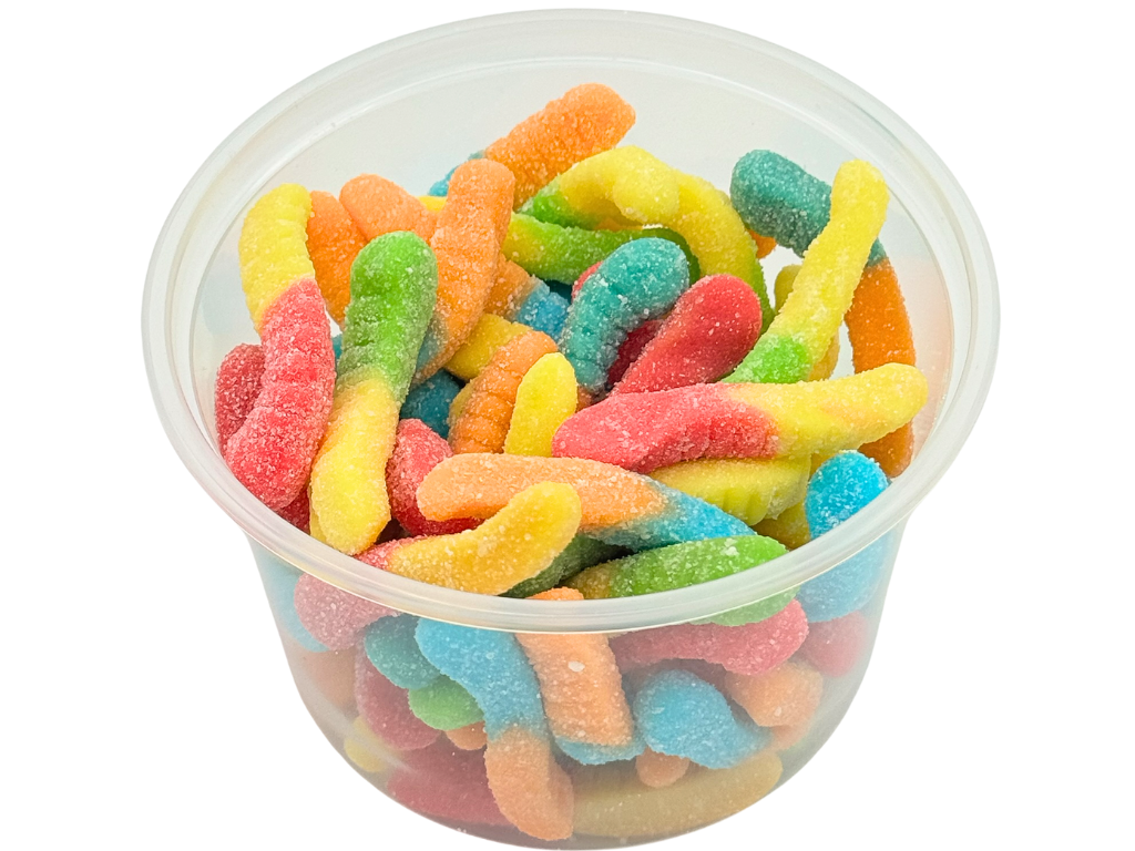 MINI SOUR NEON GUMMY WORMS 11.4oz – Martin's Country Store